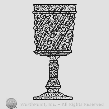 Mark with Glass Pattern: Barred Hobnail. | #696833