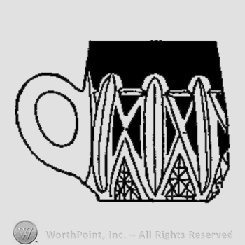 Mark with Glass Pattern: Triple Triangle. | #696839