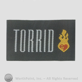 Mark with Closing label: the word ''TORRID'', a | #700559