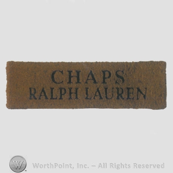 Mark with Closing label: the text ''CHAPS RALPH | #700621