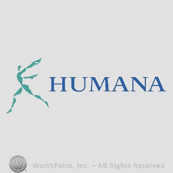 Mark with Two wings and the word "HUMANA". | #701870