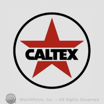 Mark with A circle, a star and the word "CALTEX". | #701906