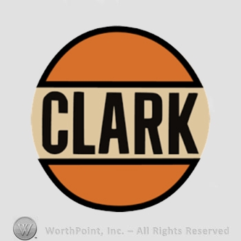 Mark with A circle and the word "CLARK". | #701921