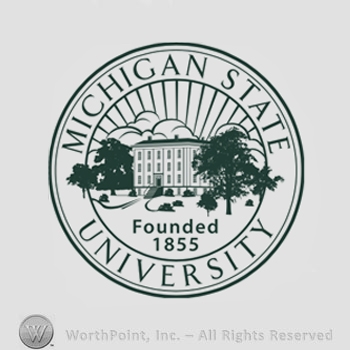Mark with A circle, the text "MICHIGAN STATE | #702285
