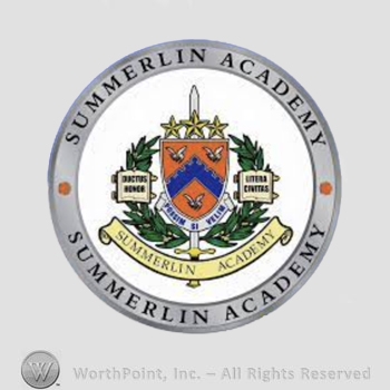Mark with A circle, the text "SUMMERLIN ACADEMY | #702349