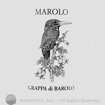 Mark with The text "MAROLO GRAPPA di BAROLO", a | #702919
