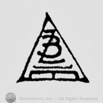 Mark with A triangle and a monogram. | #702937