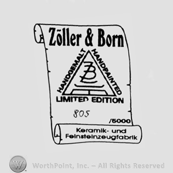 Mark with A frame, the text "ZOLLER & BORN | #702938