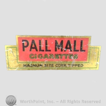 Mark with A frame and the text "PALL MALL | #702965