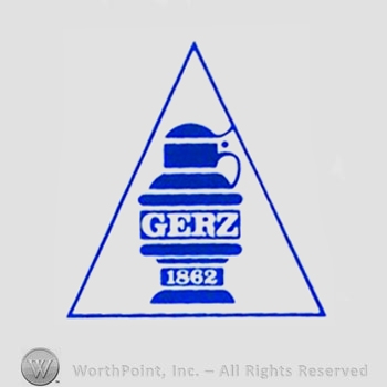 Mark with A traingle, a mug, the word "GERZ" and | #702984
