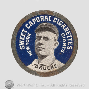 Mark with A circle, the text "SWEET CAPORAL | #703009