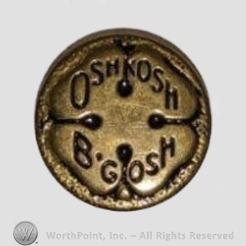 Mark with A clover and the text "OSHKOSH B'GOSH". | #703499