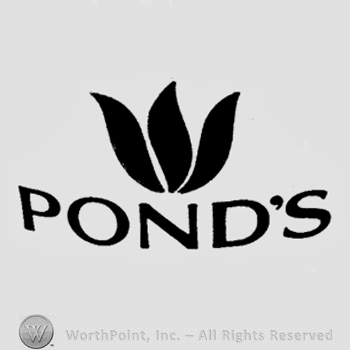 Mark with A flower and the word "POND'S". | #703522