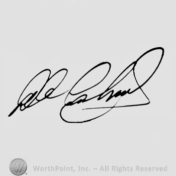 Mark with The signature of "Dale Earnhardt". | #703827