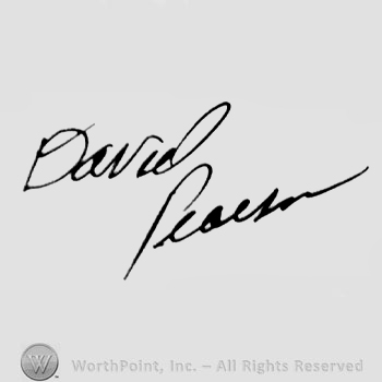 Mark with The signature of "David Pearson ". | #703832