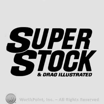 Mark with The text "SUPER STOCK & DRAG | #703872