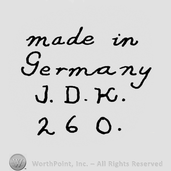 Mark with the text Made in germany JDK 260 in | #70563