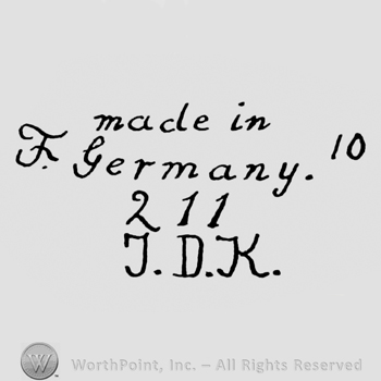 Mark with the text Made in Germany 211 JDK in | #70569