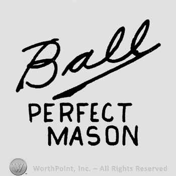Mark with The text "Ball PERFECT MASON". | #70767