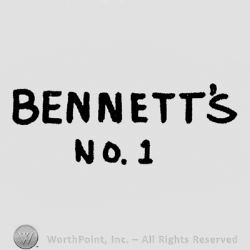 Mark with The text "BENNETT’S No.1". | #70796