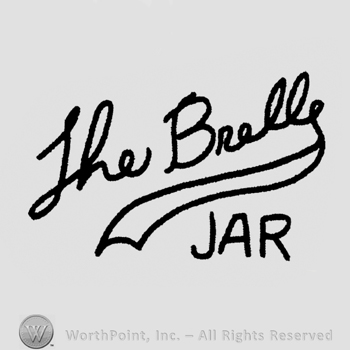 Mark with The text "The Brelle JAR" and a ribbon. | #70820