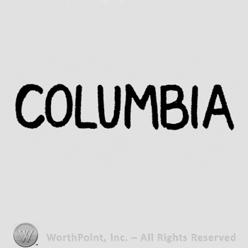 Mark with The word "Columbia" written with | #70860