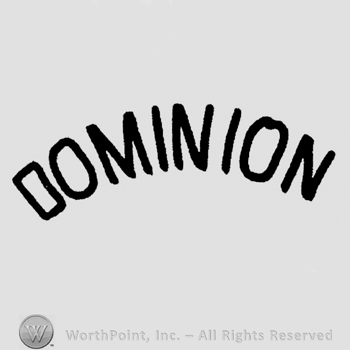 Mark with The word "DOMINION". | #70898