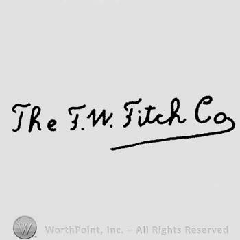 Mark with The text "The F.W. Fitch Co". | #70954