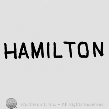 Mark with The word "HAMILTON". | #71009