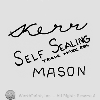 Mark with The text "Kerr SELF SEALING TRADE MARK | #71068