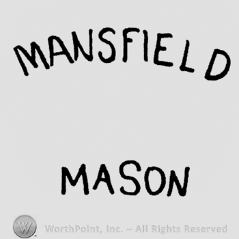 Mark with The text "MANSFIELD MASON". | #71111