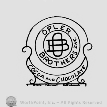 Mark with The text "OPLER BROTHERS INC. COCOA AND | #71210
