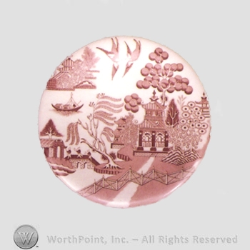 Mark with Railroad china pattern: Willow Service. | #712260