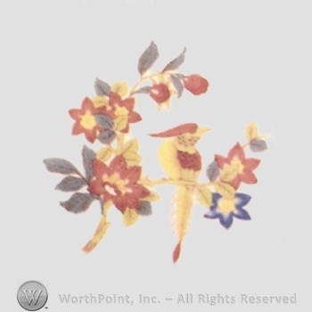 Mark with Railroad china pattern: Yellow Bird. | #712301