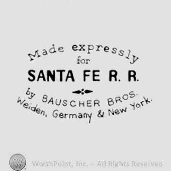 Mark with The text "Made expressly for SANTA FE | #712439