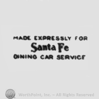 Mark with The text "MADE EXPRESSLY FOR Santa Fe | #712522