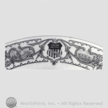Mark with Railroad china pattern: Historical. | #712604