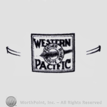 Mark with Railroad china pattern: Keddie. | #712634