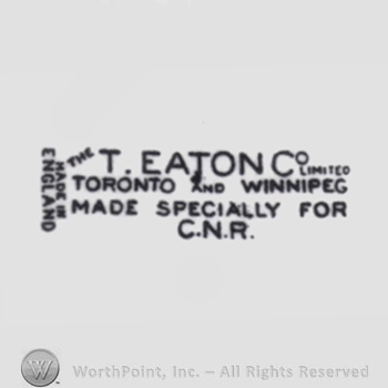 Mark with The text "THE T. EATON C, LIMITED | #712798