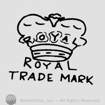Mark with The text "ROYAL TRADE MARK" and a | #71281