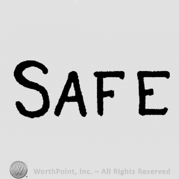 Mark with The word "SAFE". | #71283