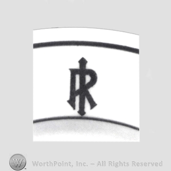 Mark with Railroad china pattern: El Reno. | #712909