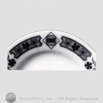 Mark with Railroad china pattern: Susquehanna. | #712975