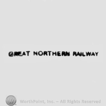 Mark with The text "GREAT NORTHERN RAILWAY". | #713003