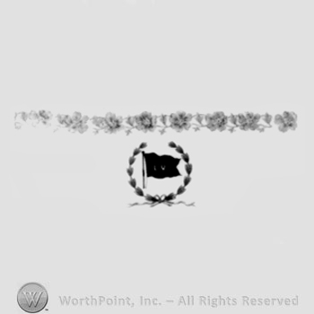 Mark with Railroad china pattern: Asa Packer. | #713067