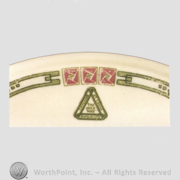 Mark with Railroad china pattern: Lincoln. | #713175