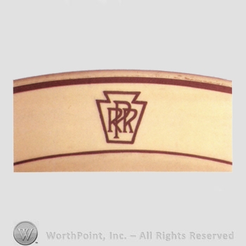 Mark with Railroad china pattern: Brown Keystone. | #713260