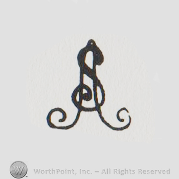 Mark with the initials AS handwritten and | #71399