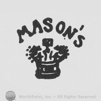 Mark with Crown, Mason's in uppercase letters | #71453