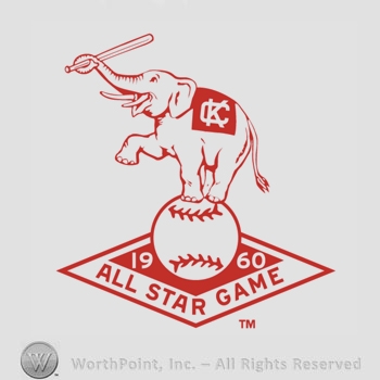 Mark with An elephant, a baseball, a diamond, the | #714534